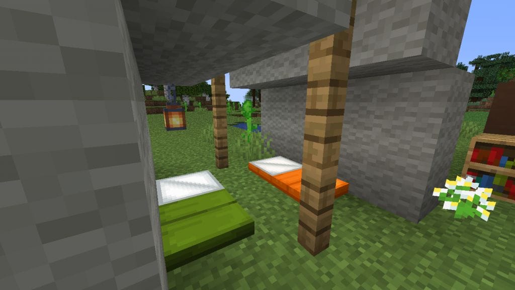 Comforts Mod 1.15.2 - Hammocks in Minecraft FREE DOWNLOAD
