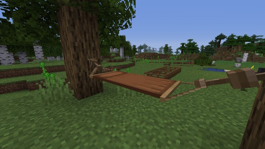 Comforts Mod 1.15.2 - Hammocks in Minecraft FREE DOWNLOAD