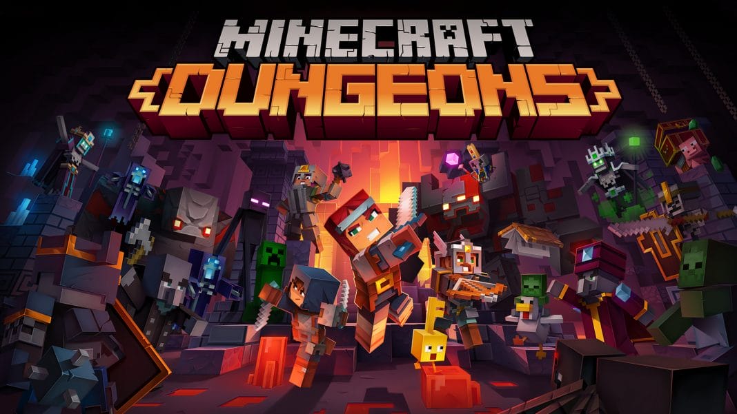 The New Minecraft Dungeons Unique Weapons and Armors Guide