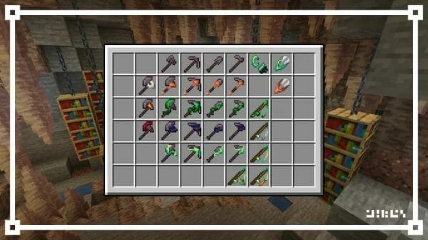 Enchanted Tools 1.19.2 Texture Pack Free Download