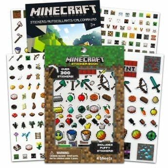 Most Amazing Minecraft Stickers for Collectors on Christmas