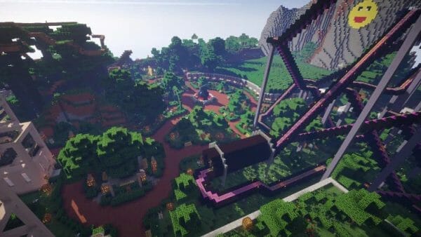 Top 5 Most Awesome Minecraft Roller Coaster Creations